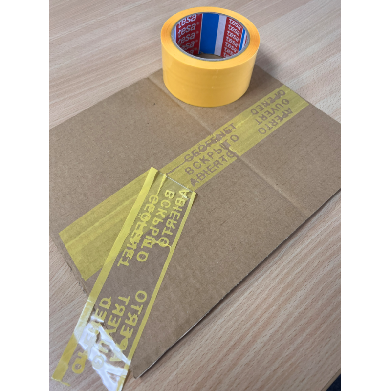 Anti-theft packaging tape